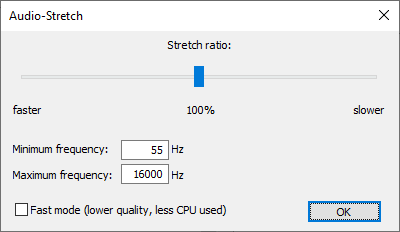 foobar2000: Components Repository - Audio-Stretch